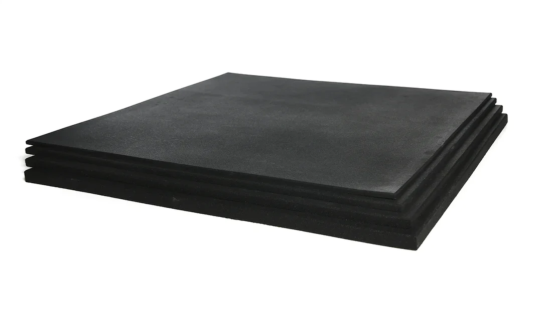 Silverback Rubber Impact Gym Floor Tiles 1m x 1m – silverbackgymsupplies
